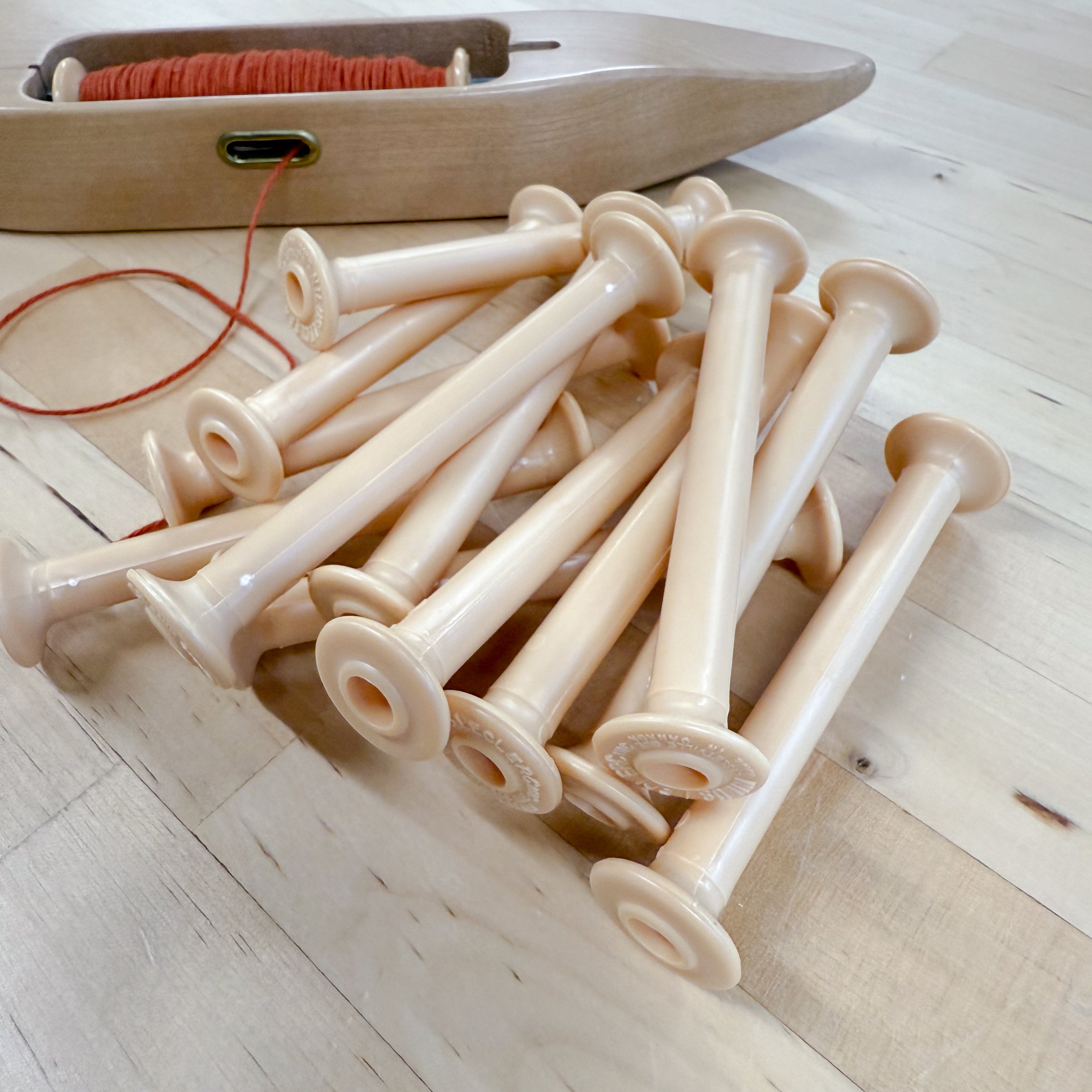 Leclerc Plastic Bobbin (4") | Loom Studio | Toronto Weaving