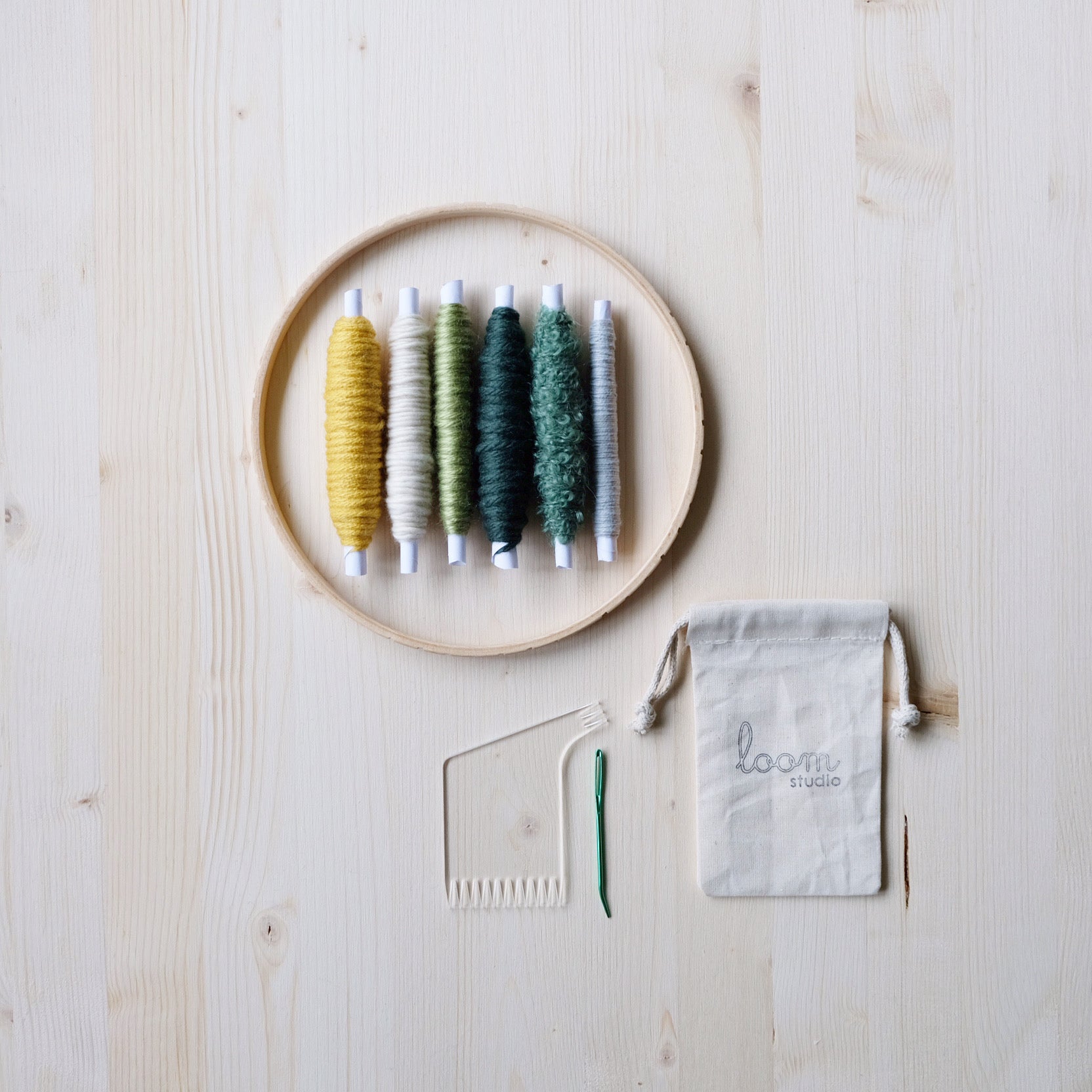 Circular Weaving Loom Kit | Loom Studio | Toronto Weaving